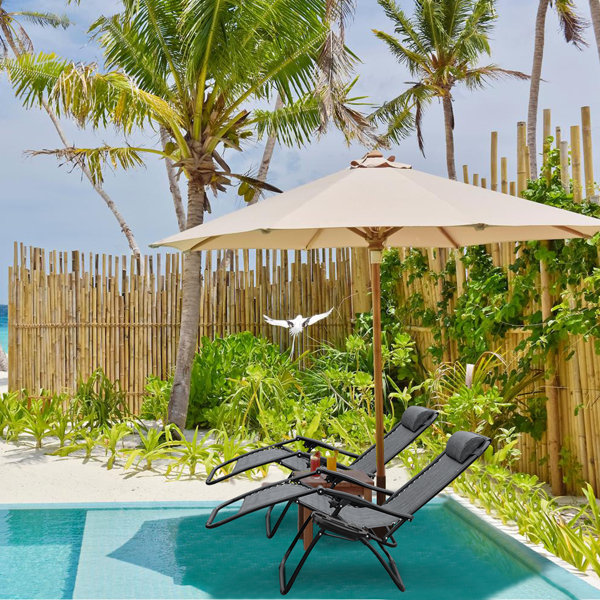 Red Barrel Studio® Kantzer Folding Zero Gravity Chair & Reviews | Wayfair