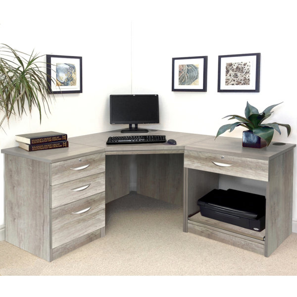 Ebern Designs Brelyn Corner Executive Desk | Wayfair.ie