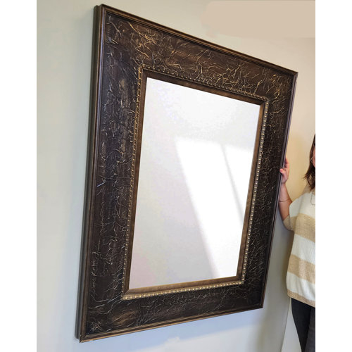 Bronze Large & Oversized Wall Mirrors You'll Love | Wayfair