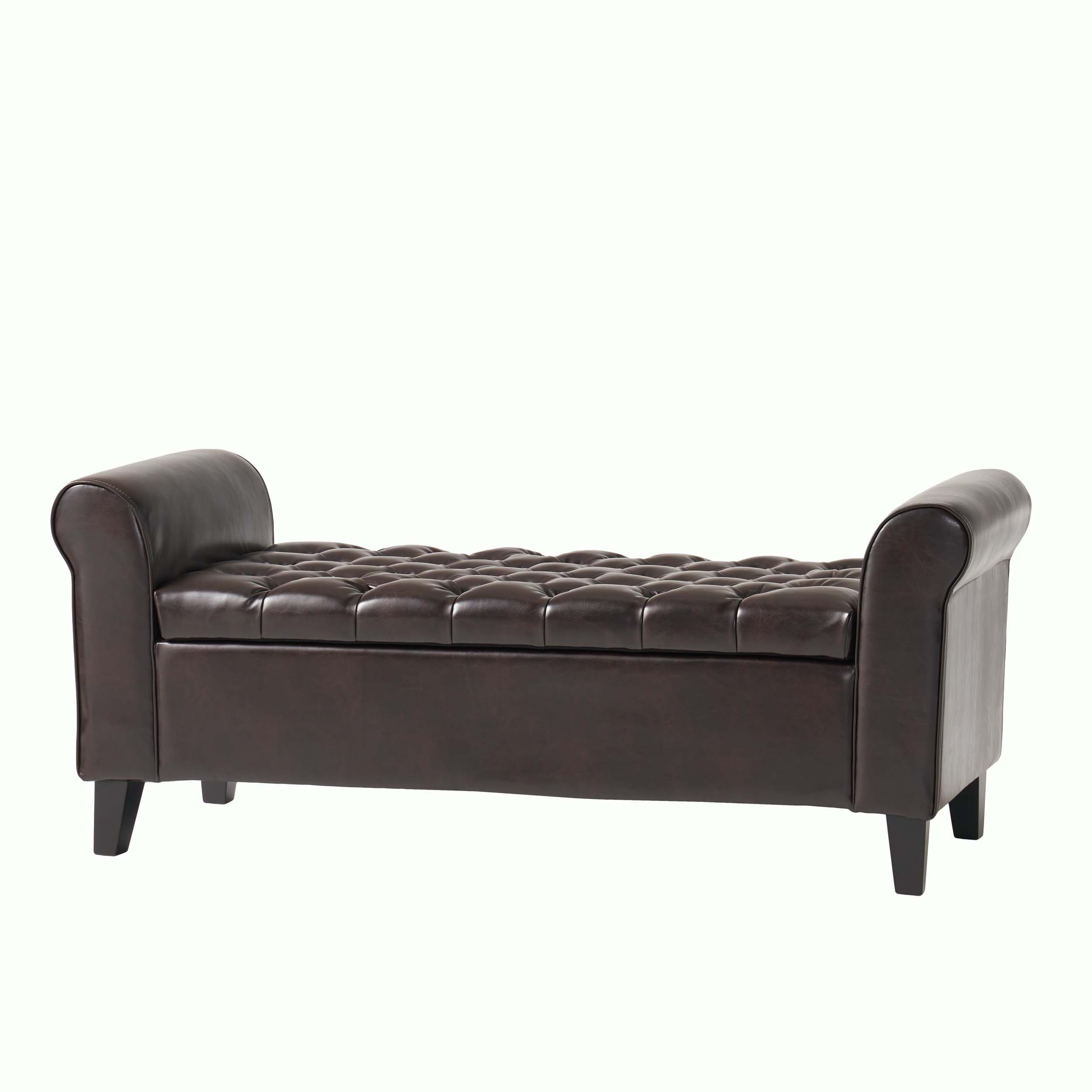 Lark Manor™ Flared Arm Storage Bench | Wayfair