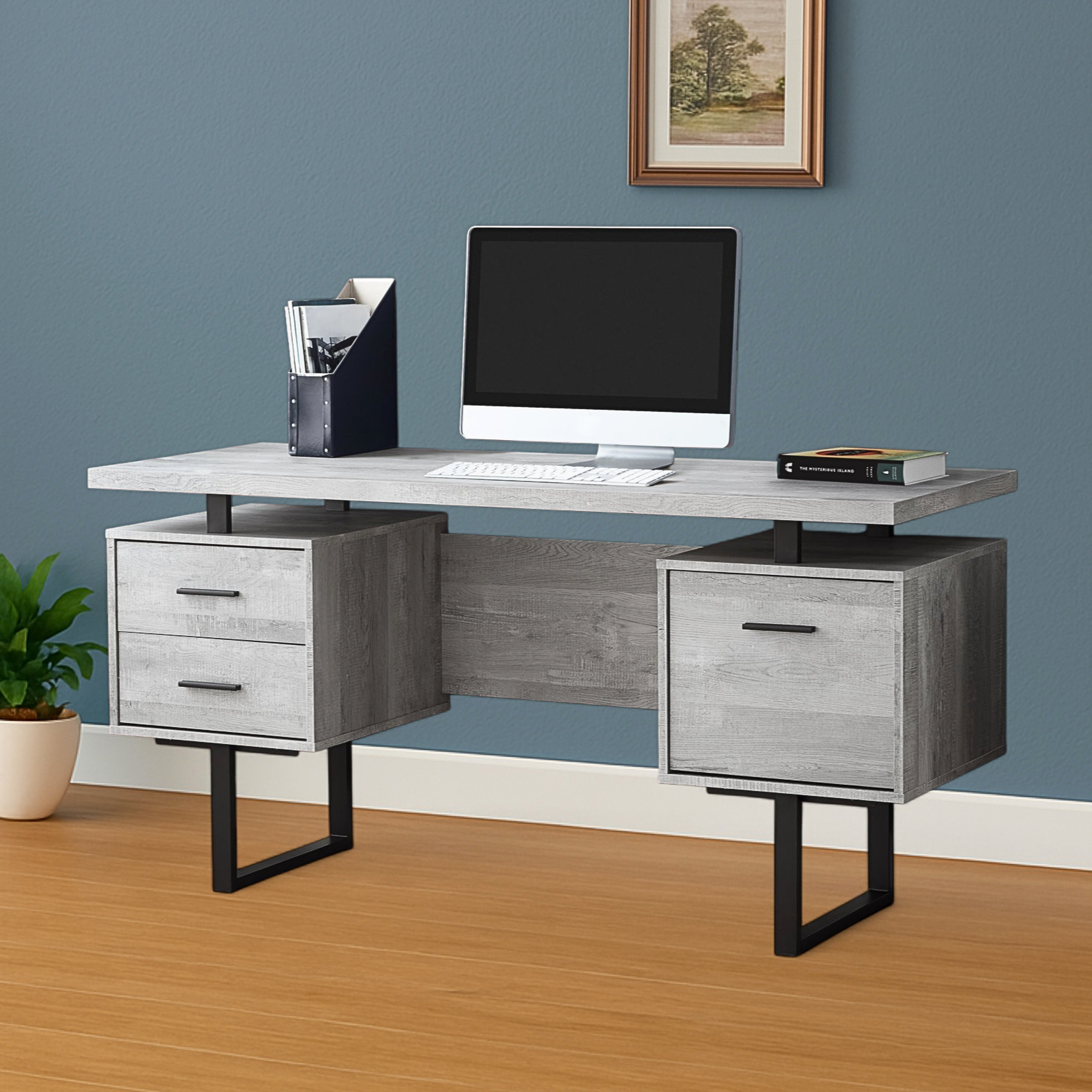 17 Stories Frey Computer Desk - Wayfair Canada