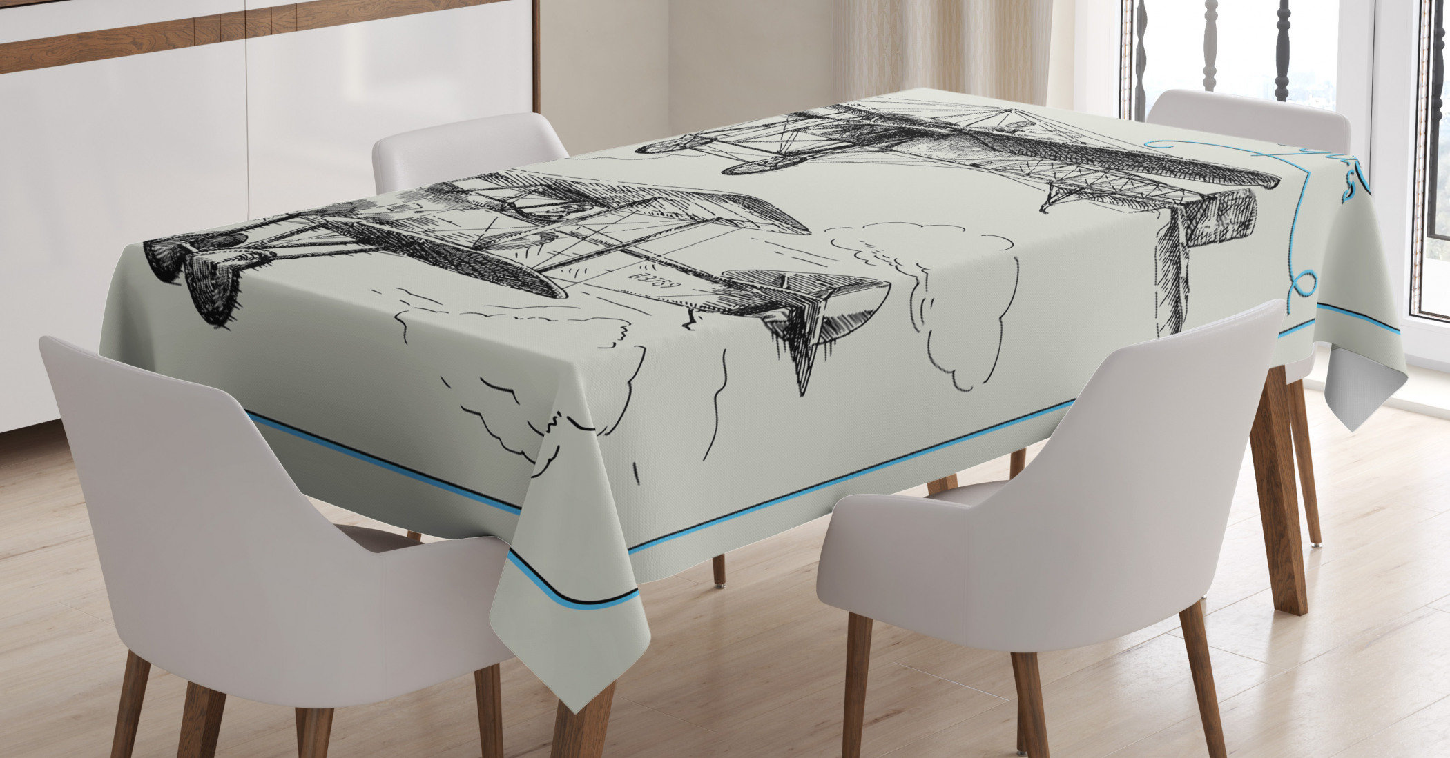 East Urban Home Classic Nostalgic Planes Aircraft Propeller In The Sky ...