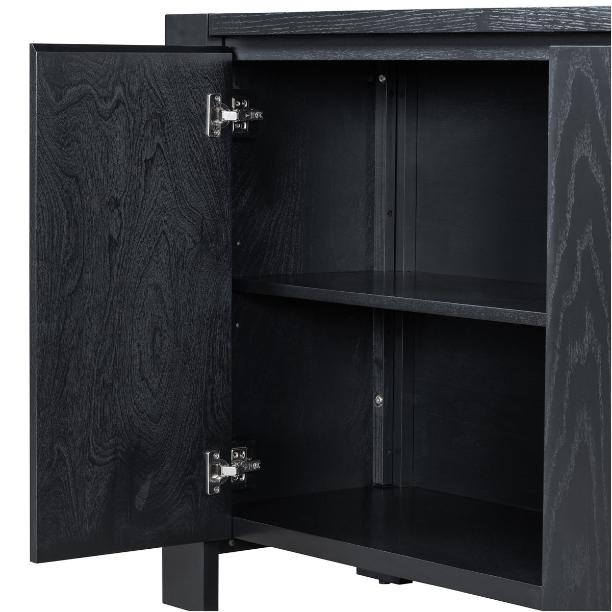 Hokku Designs Retro 59" Wide Rectangular Buffet Table | Wayfair