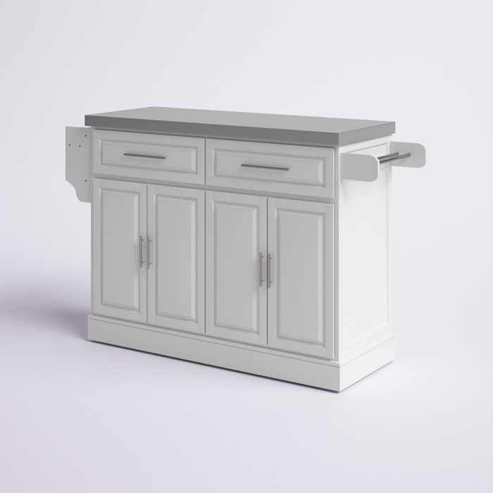 HomCom Kitchen Island & Reviews | Wayfair