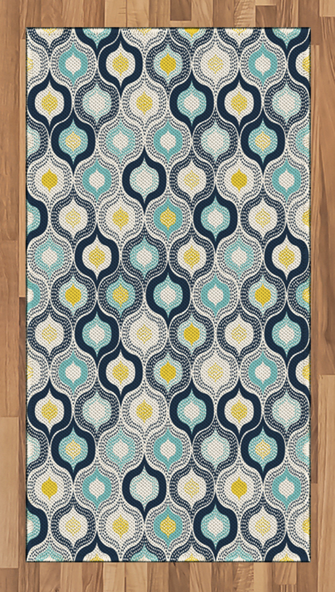 East Urban Home Modern High Density Long Fiber Poly Threads Decorative ...