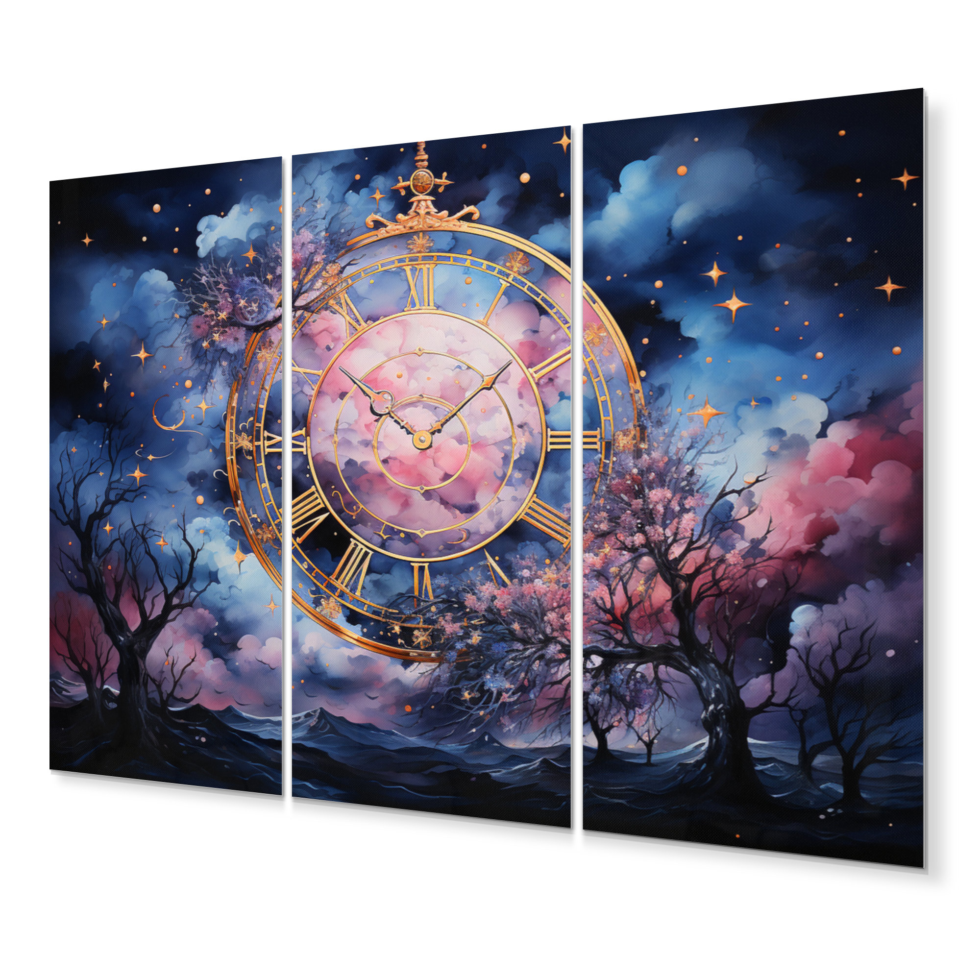 Red Barrel Studio® Astrology Starry Oracle I - Astrology Metal Wall Art ...
