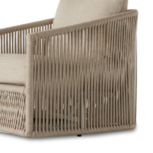 Four Hands Porto Outdoor Swivel Chair | Perigold