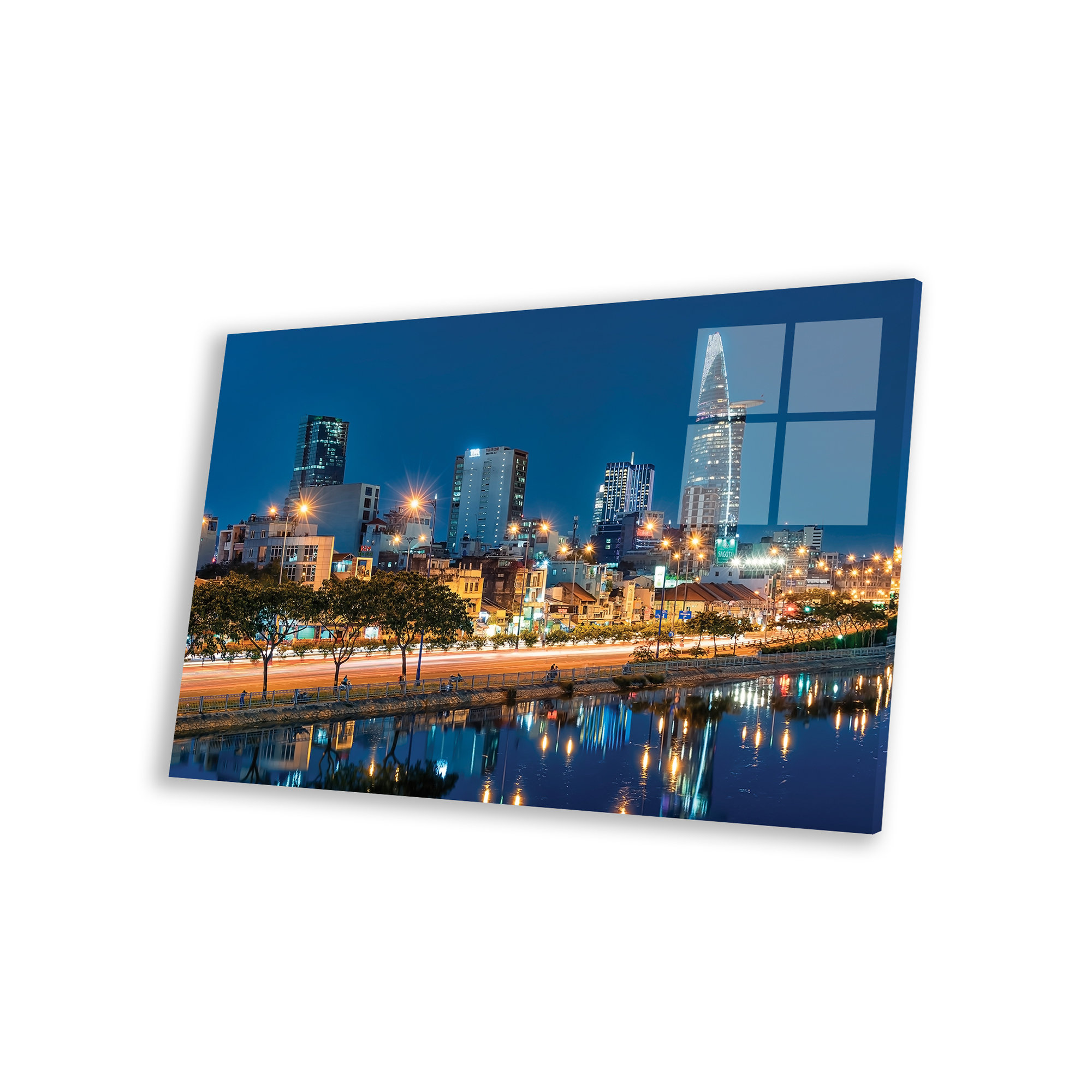 Ebern Designs Saigon On Plastic / Acrylic Print | Wayfair