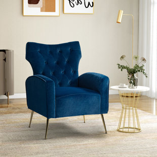 Wayfair | Blue Wingback Accent Chairs You'll Love in 2023