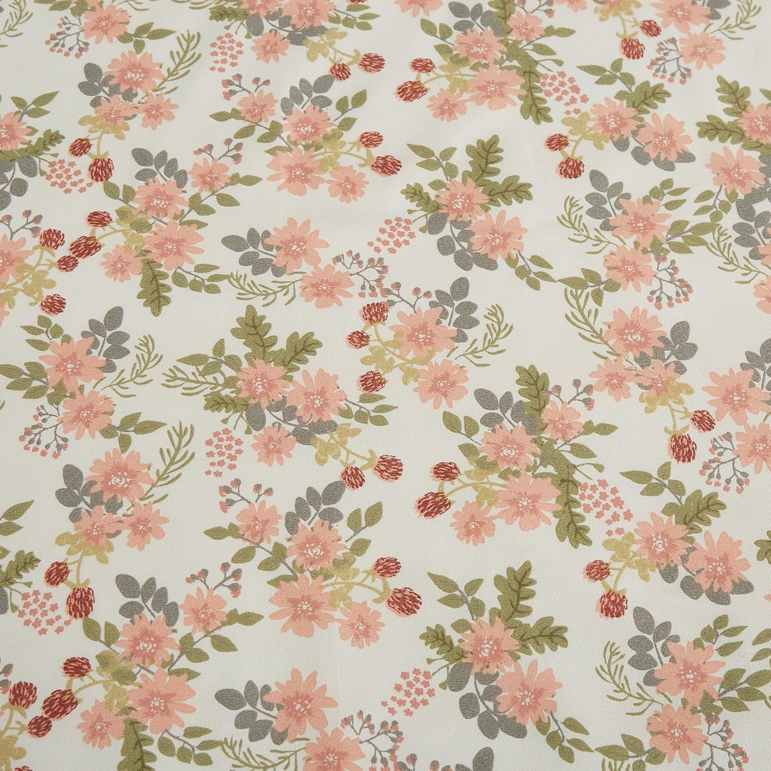 Chezmoi Collection Winika Printed Floral Curtain Set | Wayfair