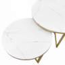 Takason Modern Round Nesting Coffee Table Set | Wayfair