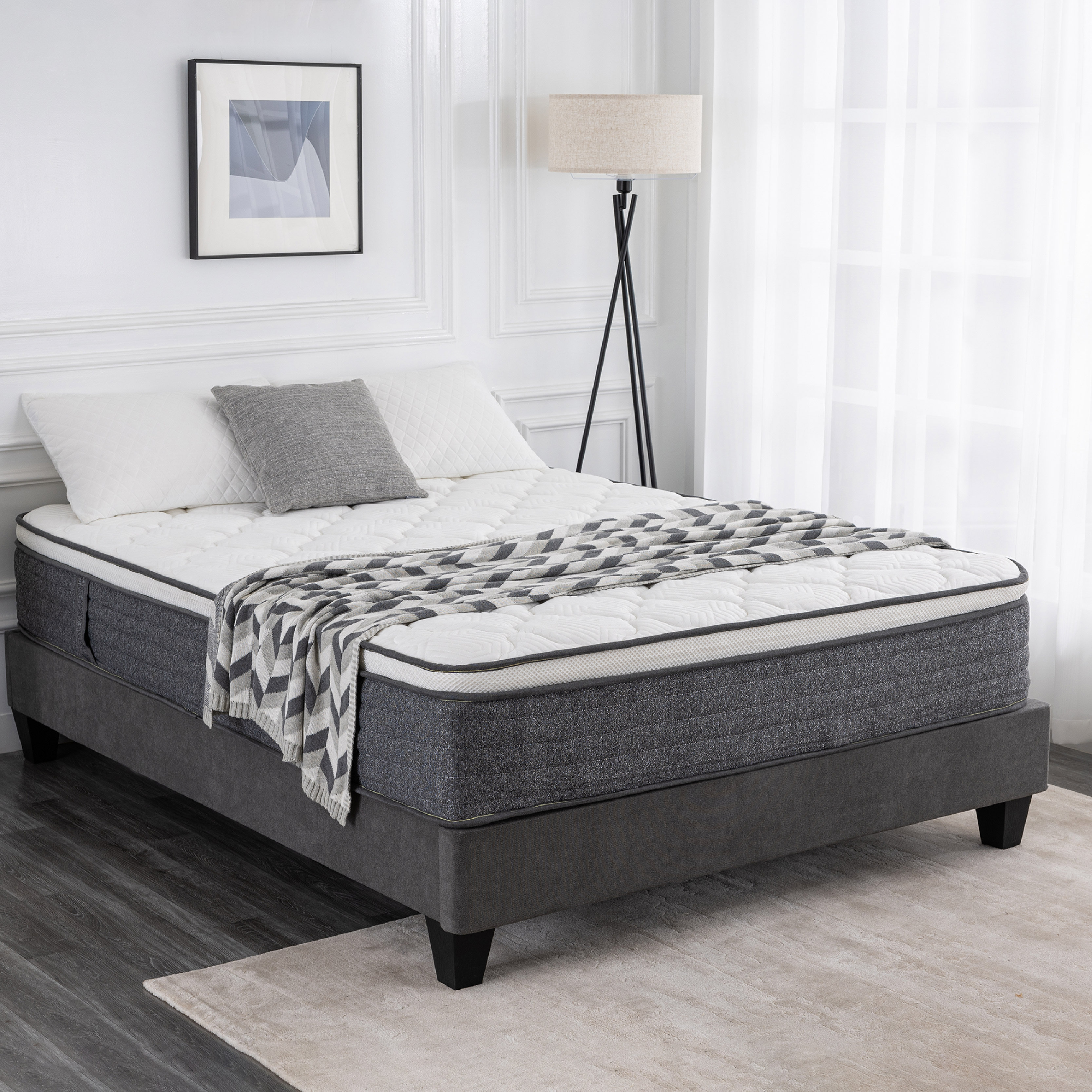 Wayfair Sleep™ Wayfair Sleep 14" Medium Hybrid Mattress & Reviews | Wayfair