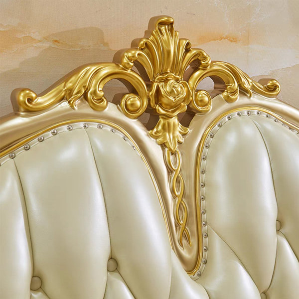 Romero European Style Sofa Solid Wood Sofa | Wayfair