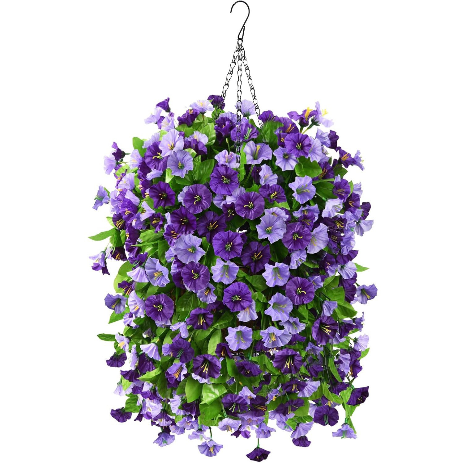 Bayou Breeze Artificial Faux Hanging Plants Fake Hanging Flowers ...
