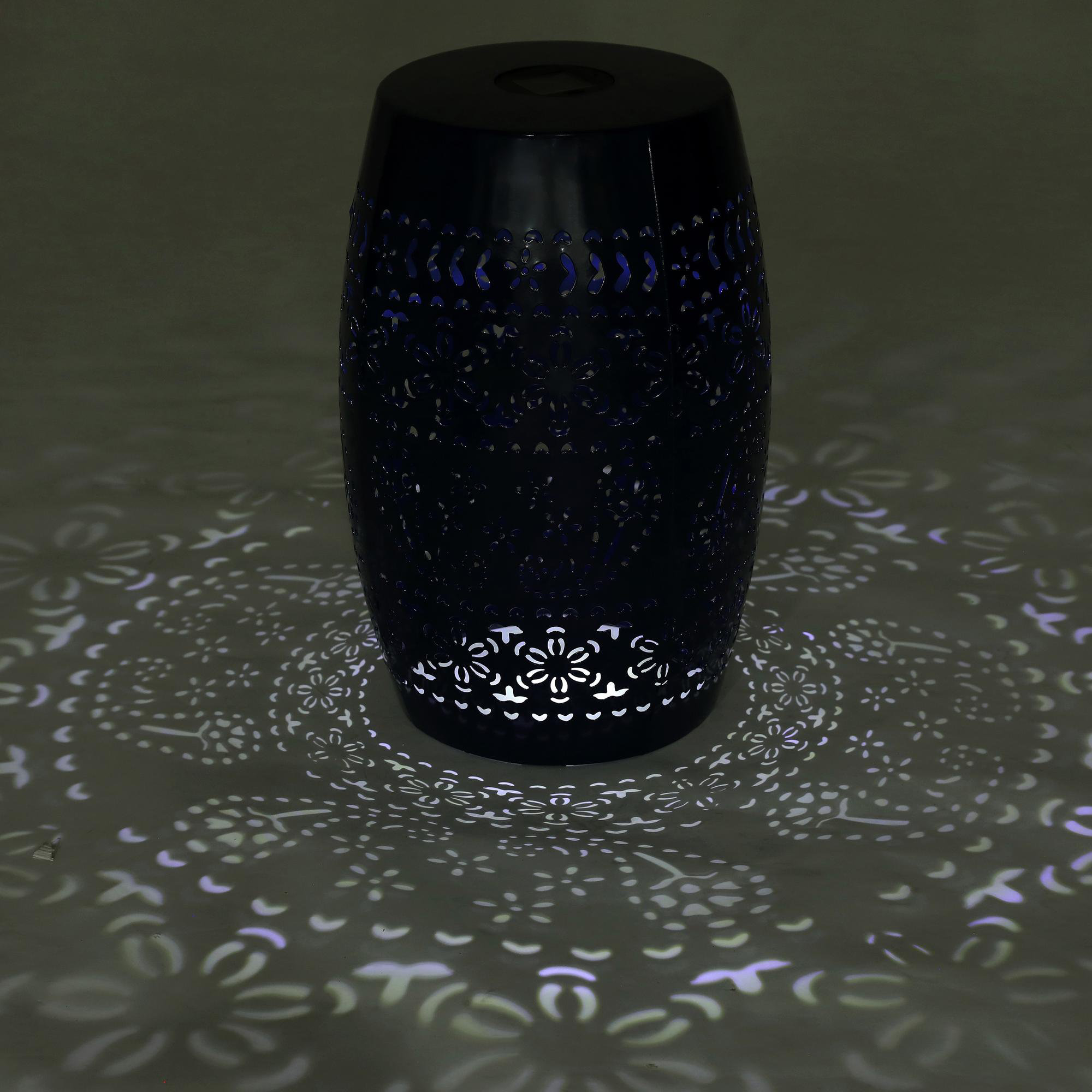 Winston Porter SIDE TABLE,DARK BLUE COLOR | Wayfair