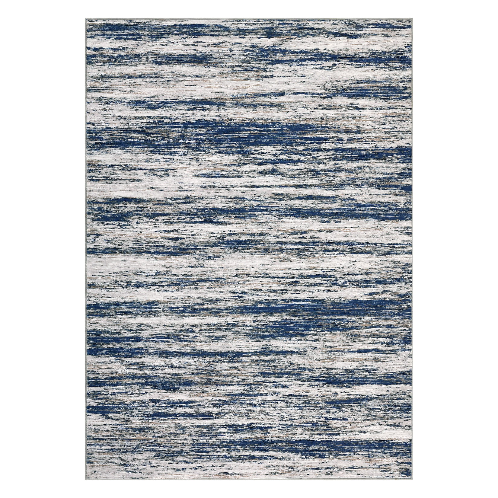 Wrought Studio™ Large Dining Room Rug Machine Washable Modern Abstract ...