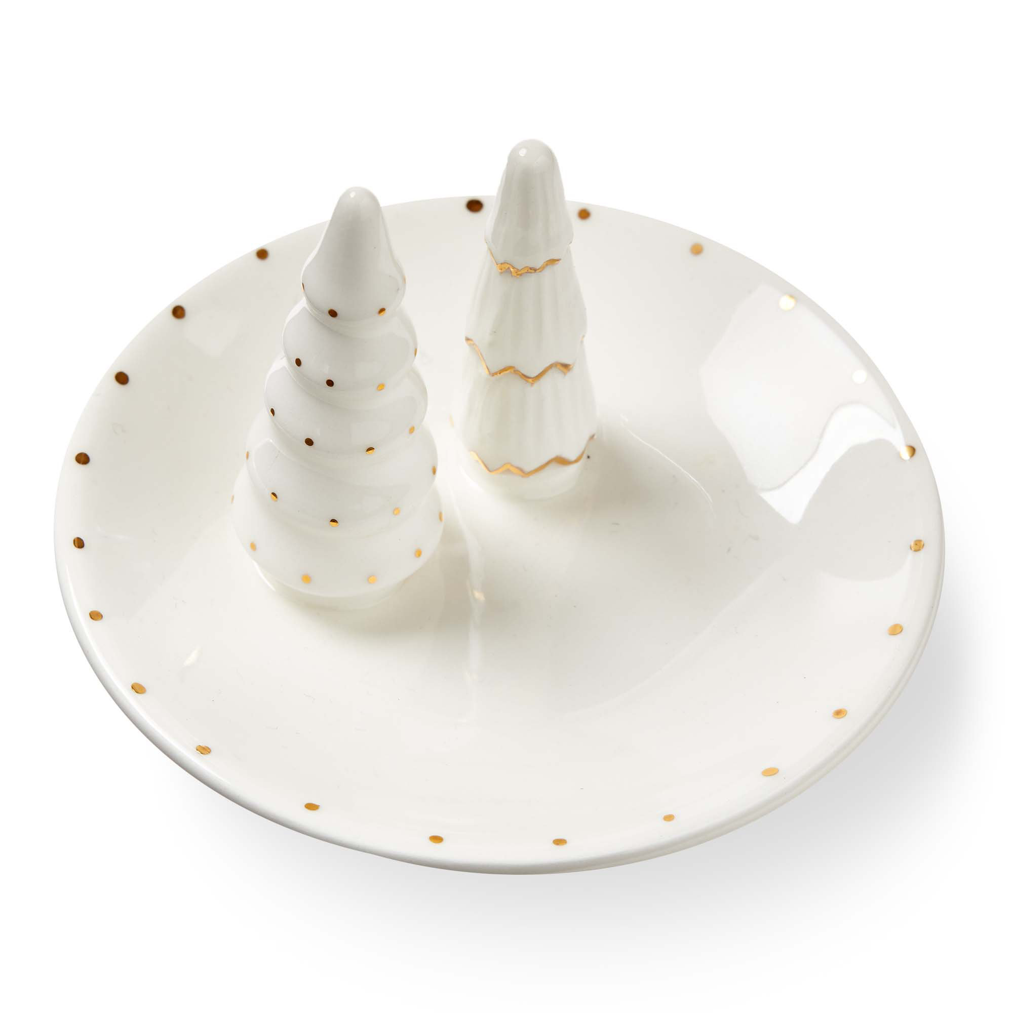 Mercer41 Starlight Ring Trinket Dish Decorative Ceramic Bowl Christmas ...