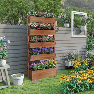 vertical flower planter