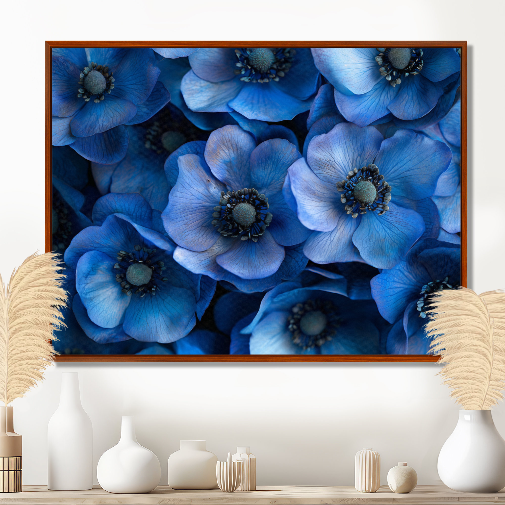 Winston Porter Blue Ocean Petals Assorted Bouquets II - Assorted ...