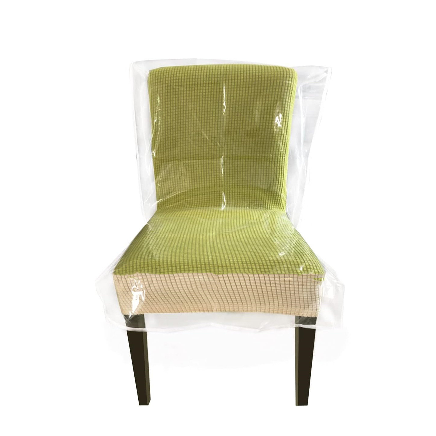 Latitude Run® 6 Pack Plastic Chair Covers,Hair Resistant, Dustproof ...