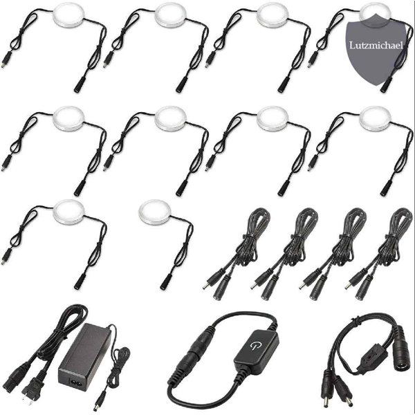 menggutong LED Puck Light Sign | Wayfair