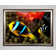House of Hampton Neon Clown Fish Framed Print Wall Art | Wayfair.co.uk