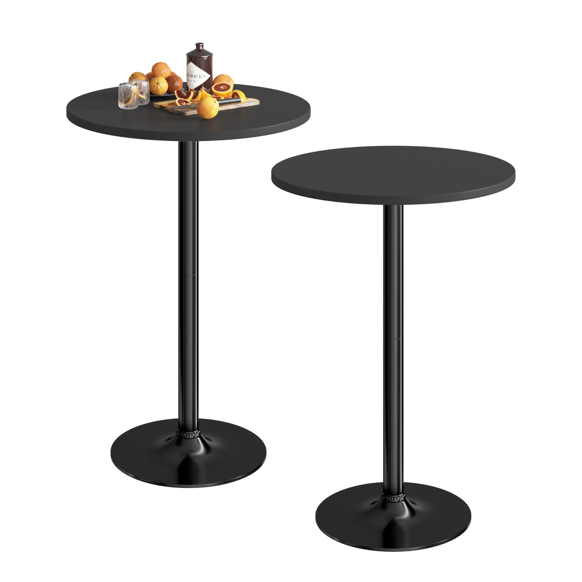 Williston Forge Nuno 2 - Piece 39.5" Pedestal Height Dining Tables ...