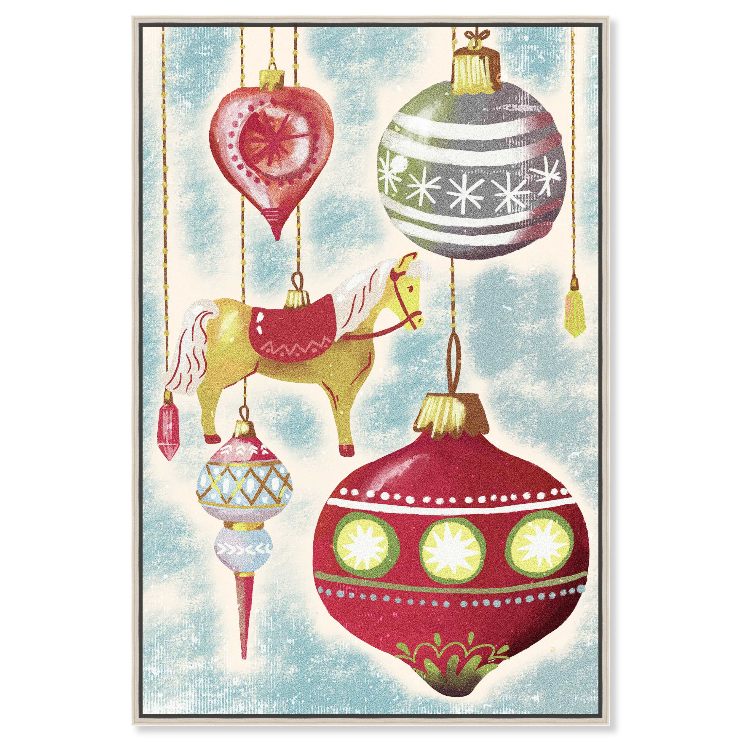 One Allium Way® Ranch Ornaments Canvas Cute Western Christmas by One ...