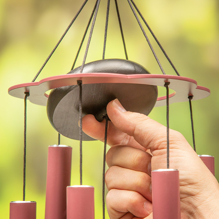 Gracie Oaks Oroza Laser Cut Metal Hand Tuned Wind Chime - Wayfair Canada