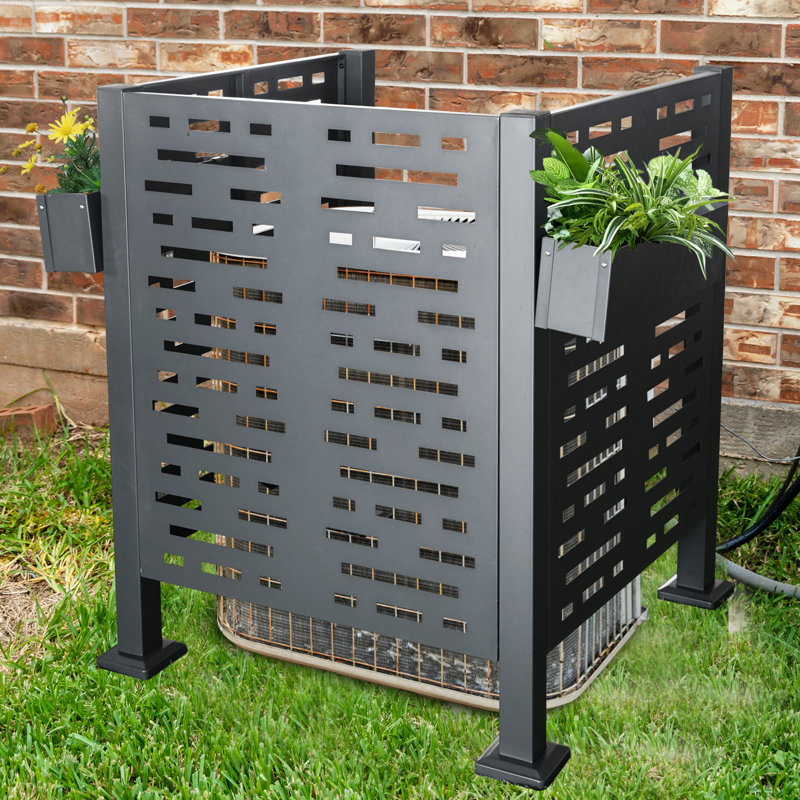 HOA.WWC 3x3 Outdoor Air Conditioner Fence Privacy Screen | Wayfair
