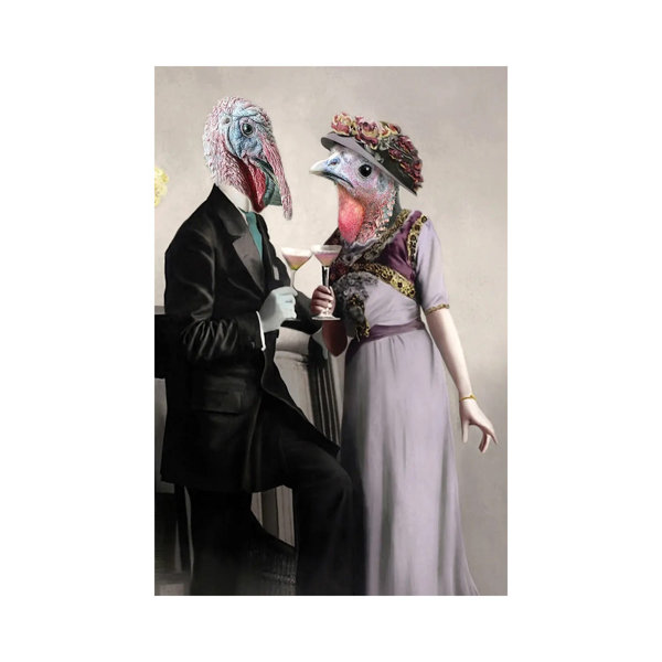 Maturi Turkey Toast - Wrapped Canvas Graphic Art | Wayfair.co.uk