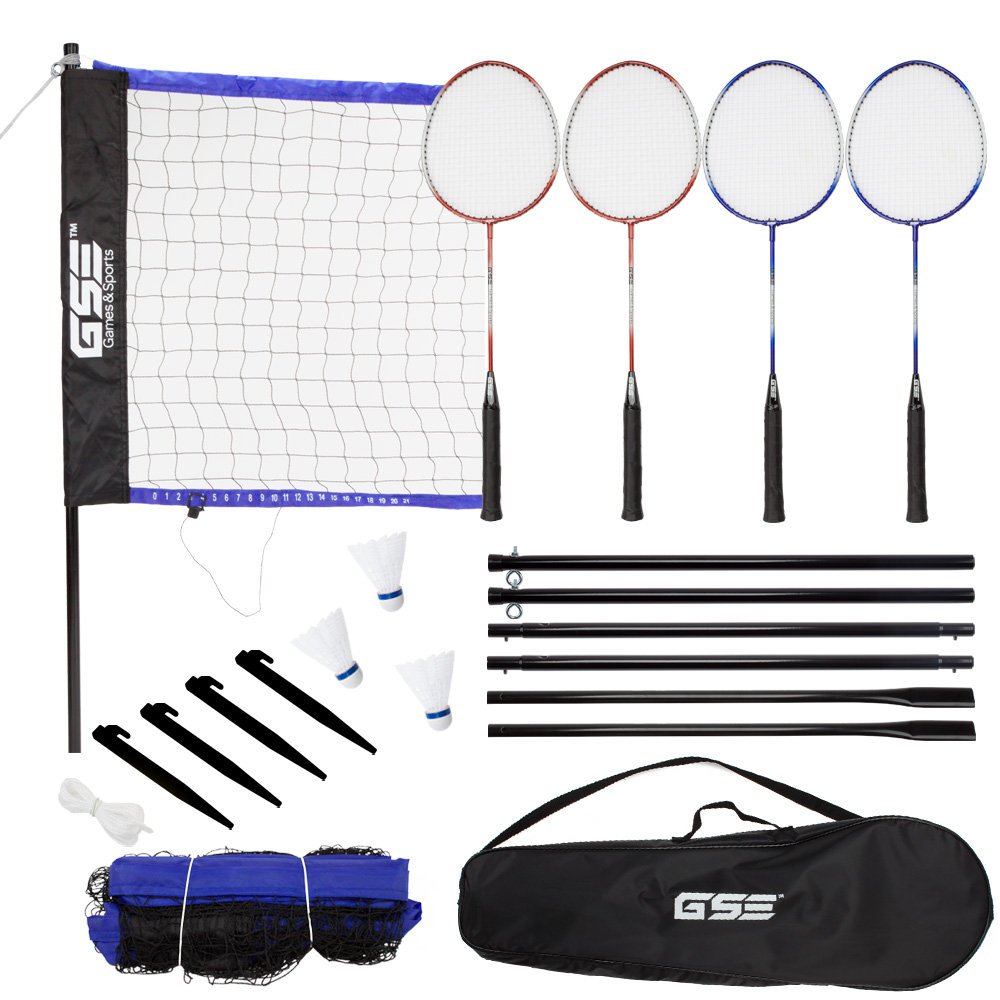 GSE Games & Sports Expert Portable Badminton with Carrying Case | Wayfair