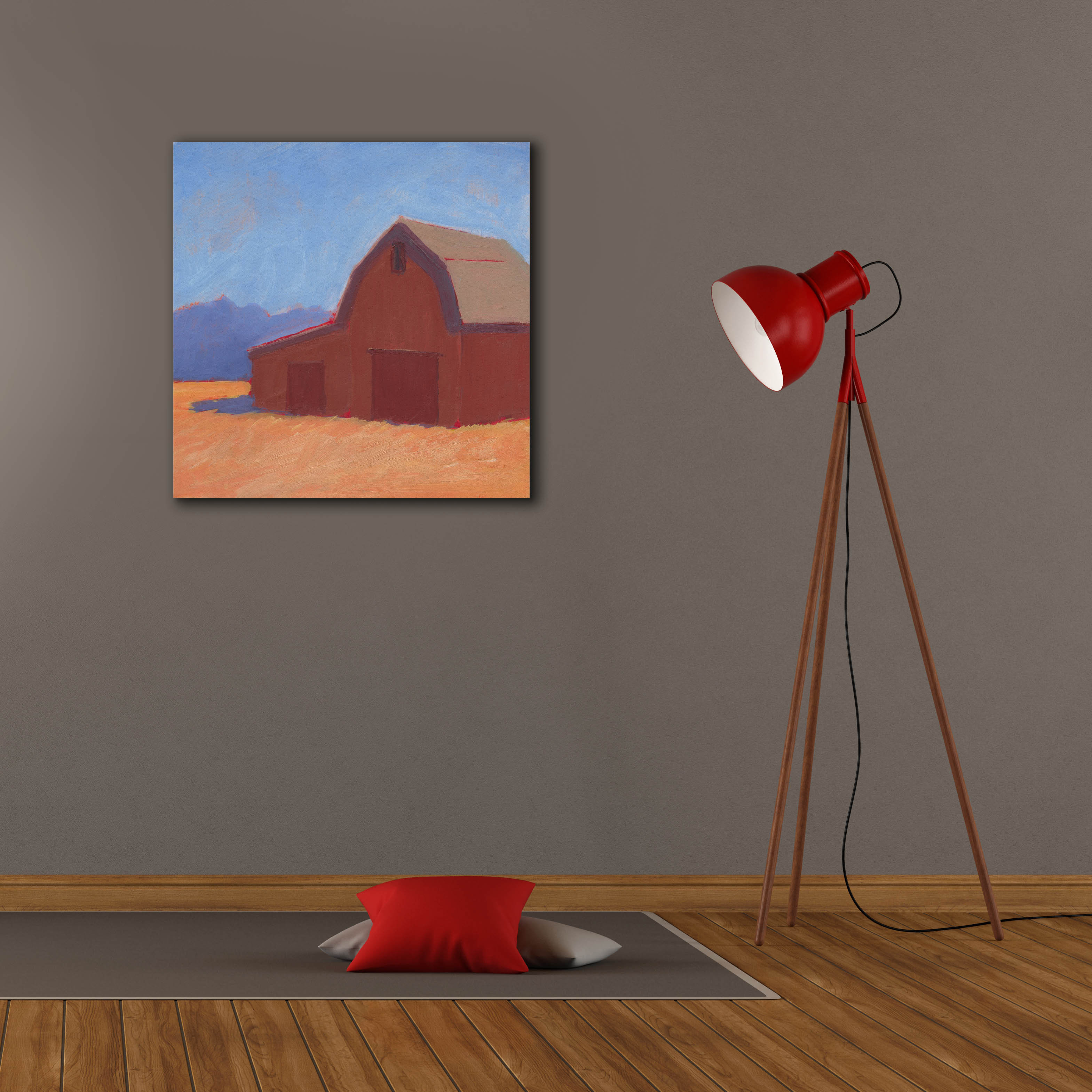 August Grove® 'Rustic Hayven 1' by Carol Young Canvas Wall Art | Wayfair