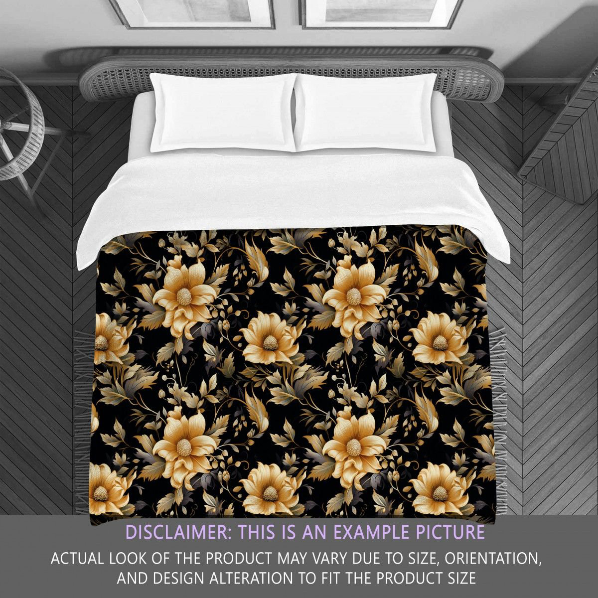 VisionDecor Floral Anrea Comforter | Wayfair