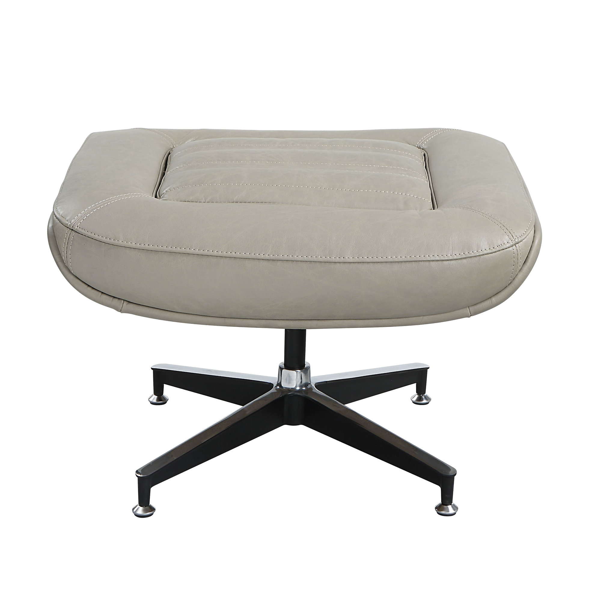 Hokku Designs Grey Leather With Wooden Inner Structure Bits, 24 Inches ...