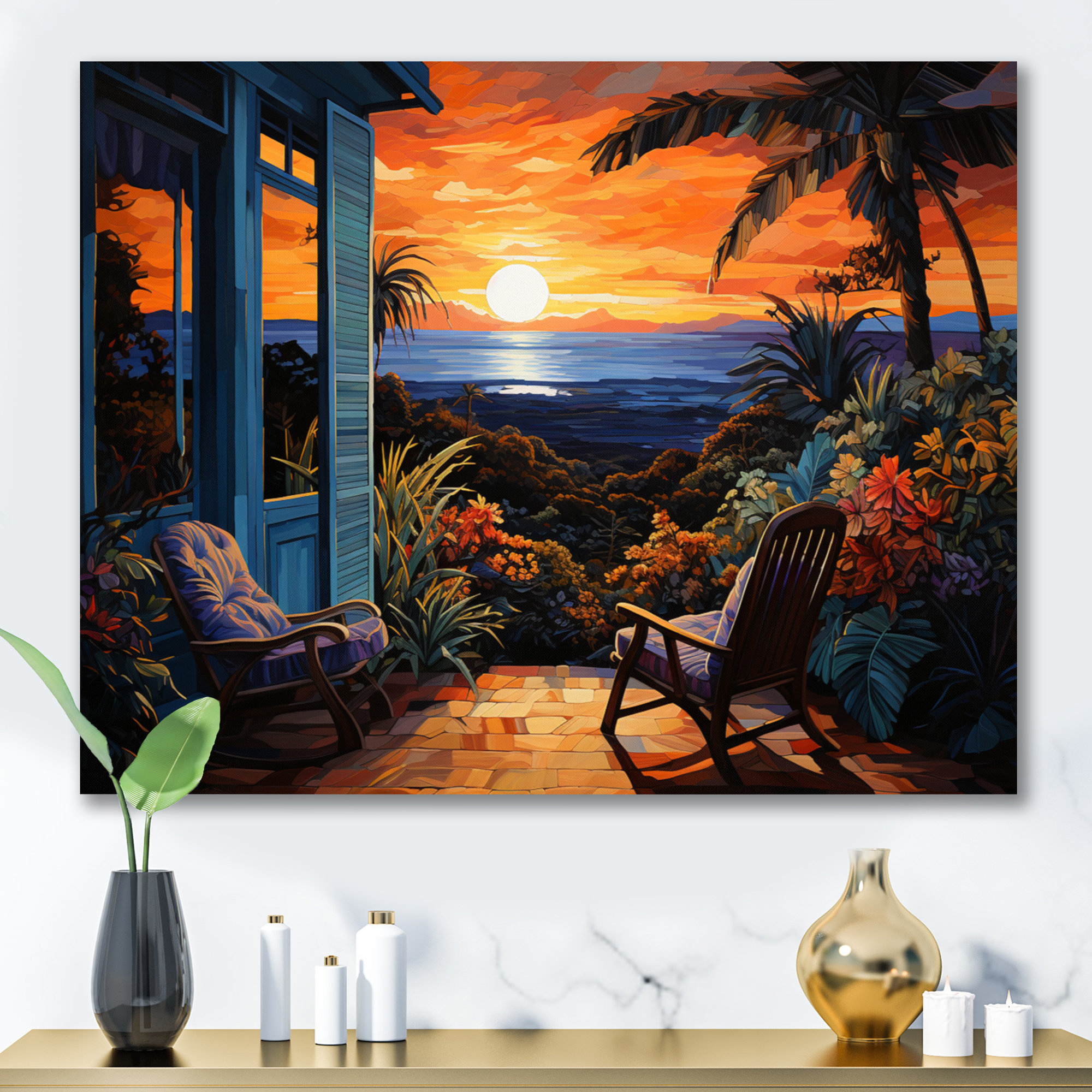 Red Barrel Studio® Hotels Lodges Resort Reverie IV - Print | Wayfair