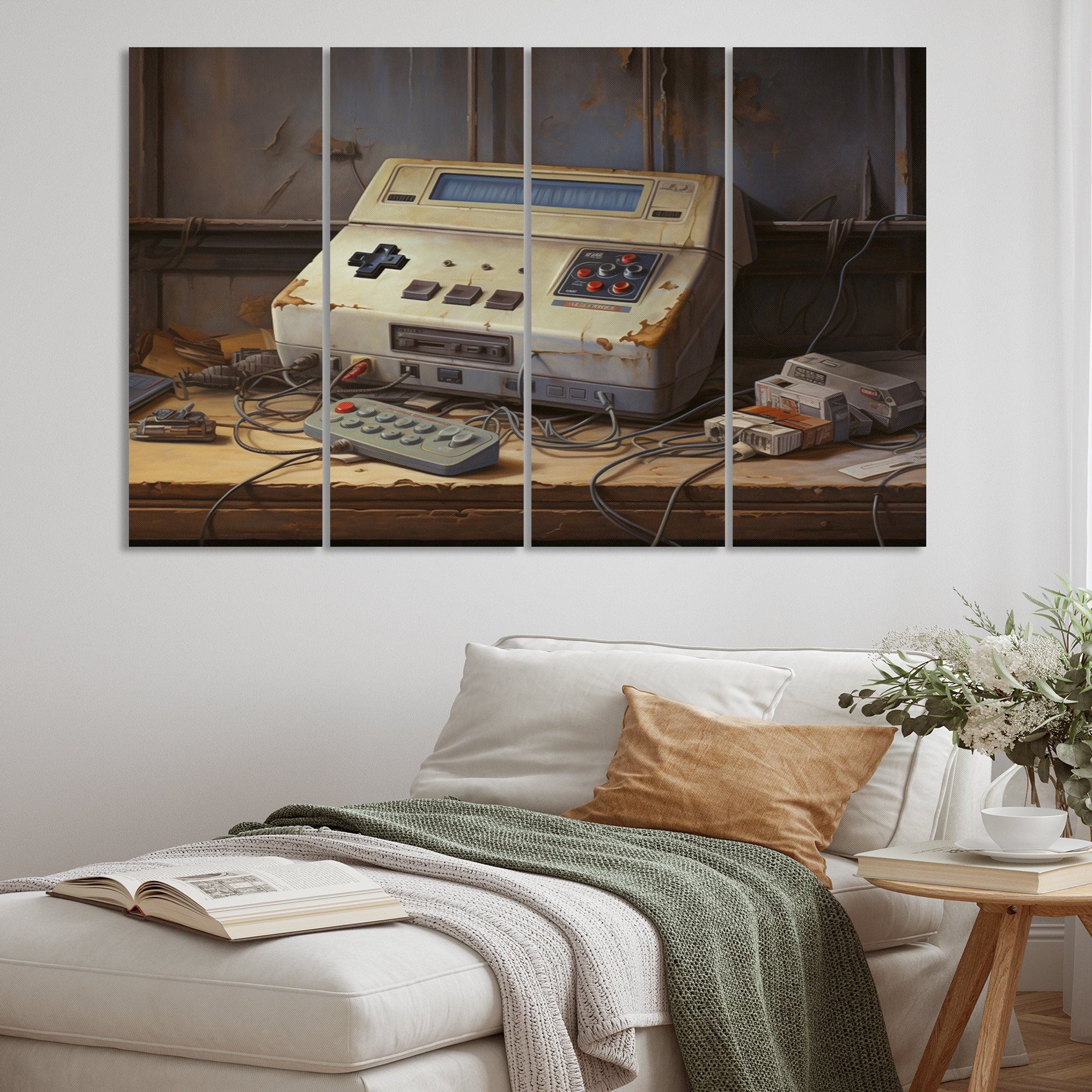 Design Art Vintage Video Game Retro Remembrance II - Video Games Metal ...