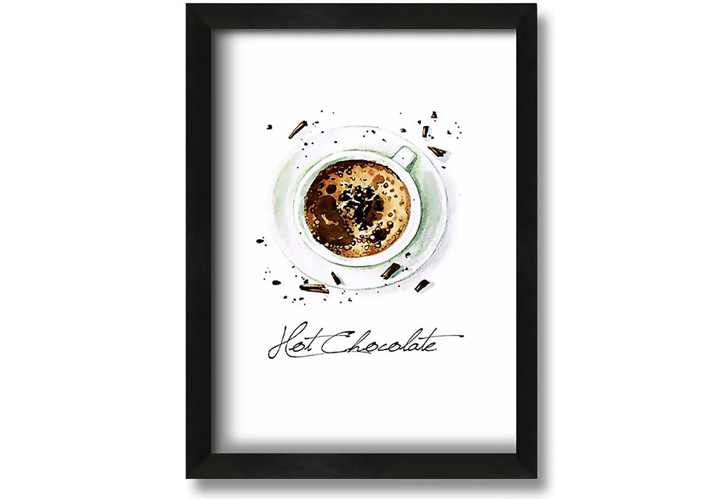 Latitude Run Hot Chocolate - Picture Frame Painting on Canvas | Wayfair ...