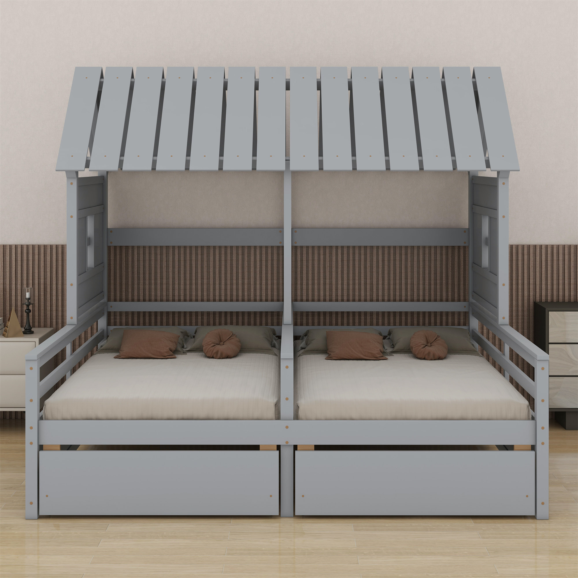 Harper Orchard Platform Beds With Two Drawers And Combination Of Two ...