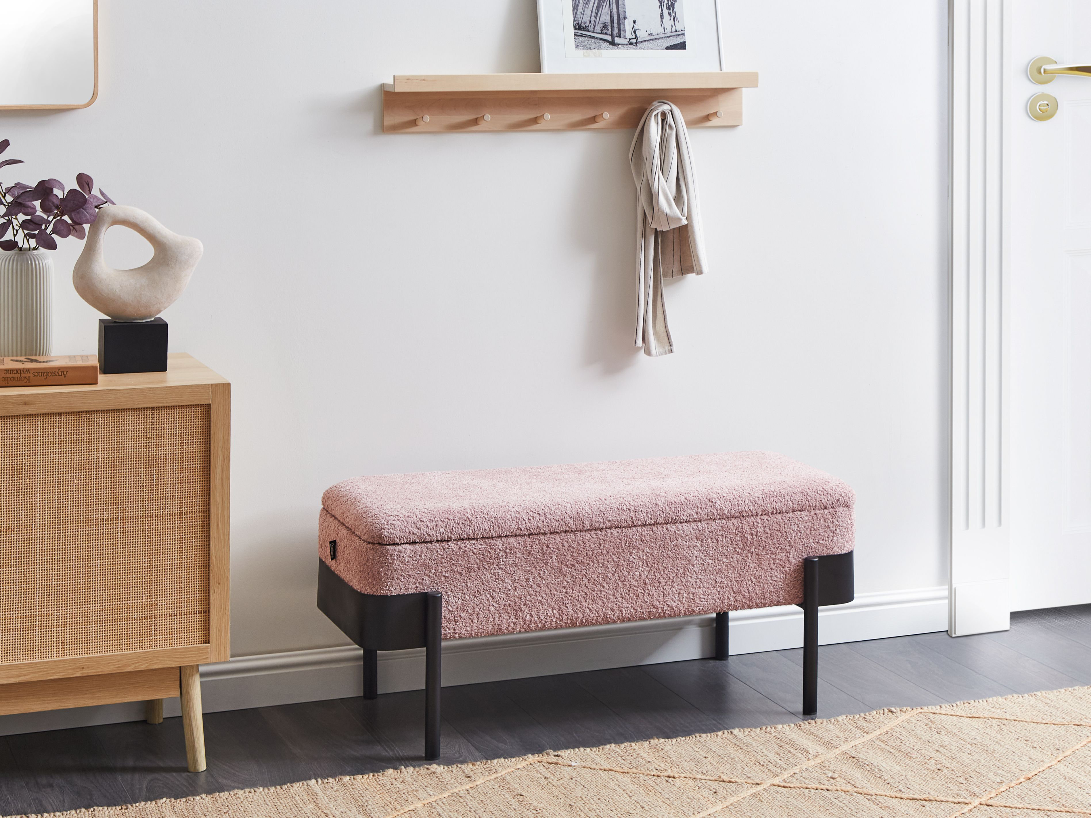 George Oliver Storage Bench WARREN Chenille | Wayfair.co.uk