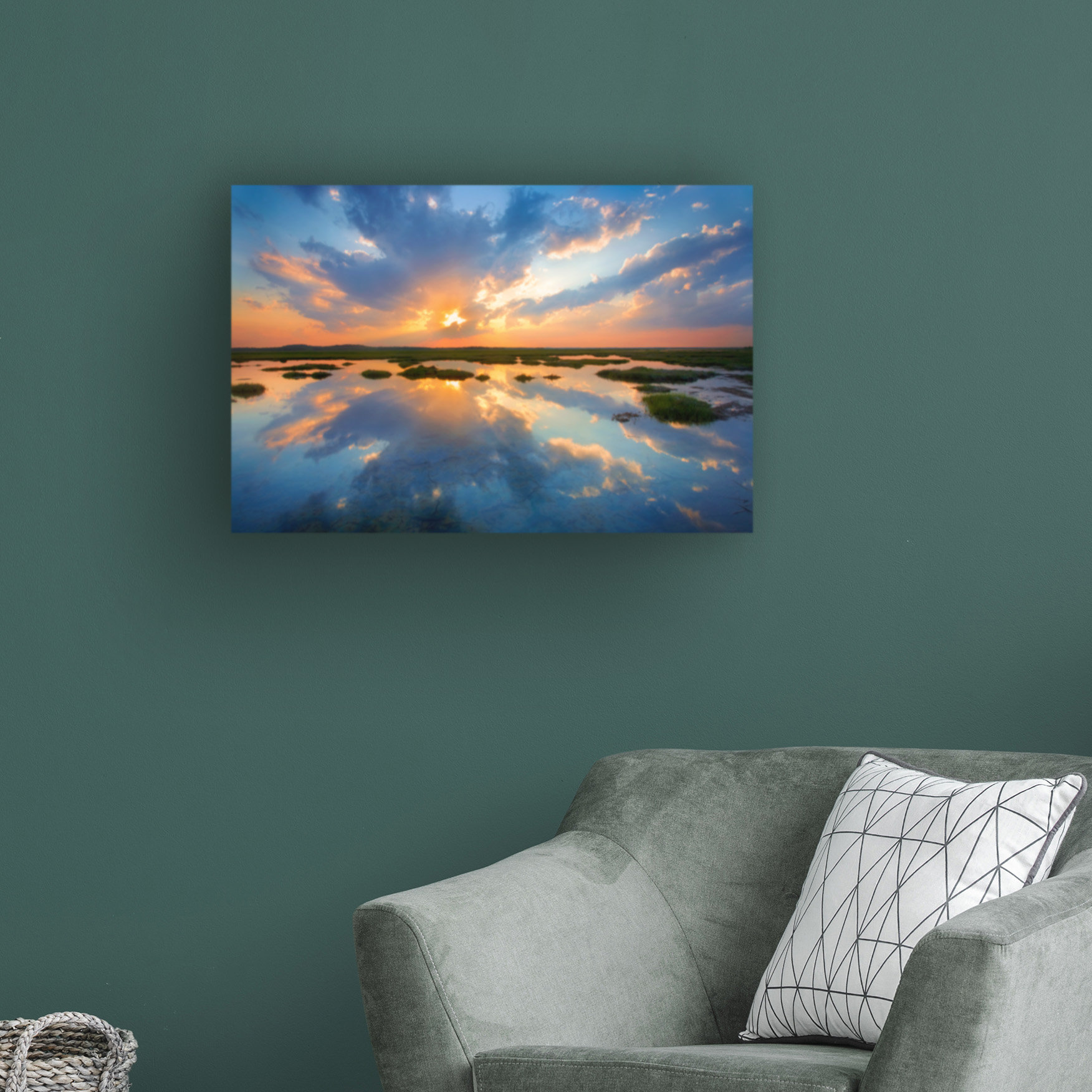 Highland Dunes Patrick Zephyr 'Plum Island' Canvas Art - Wayfair Canada