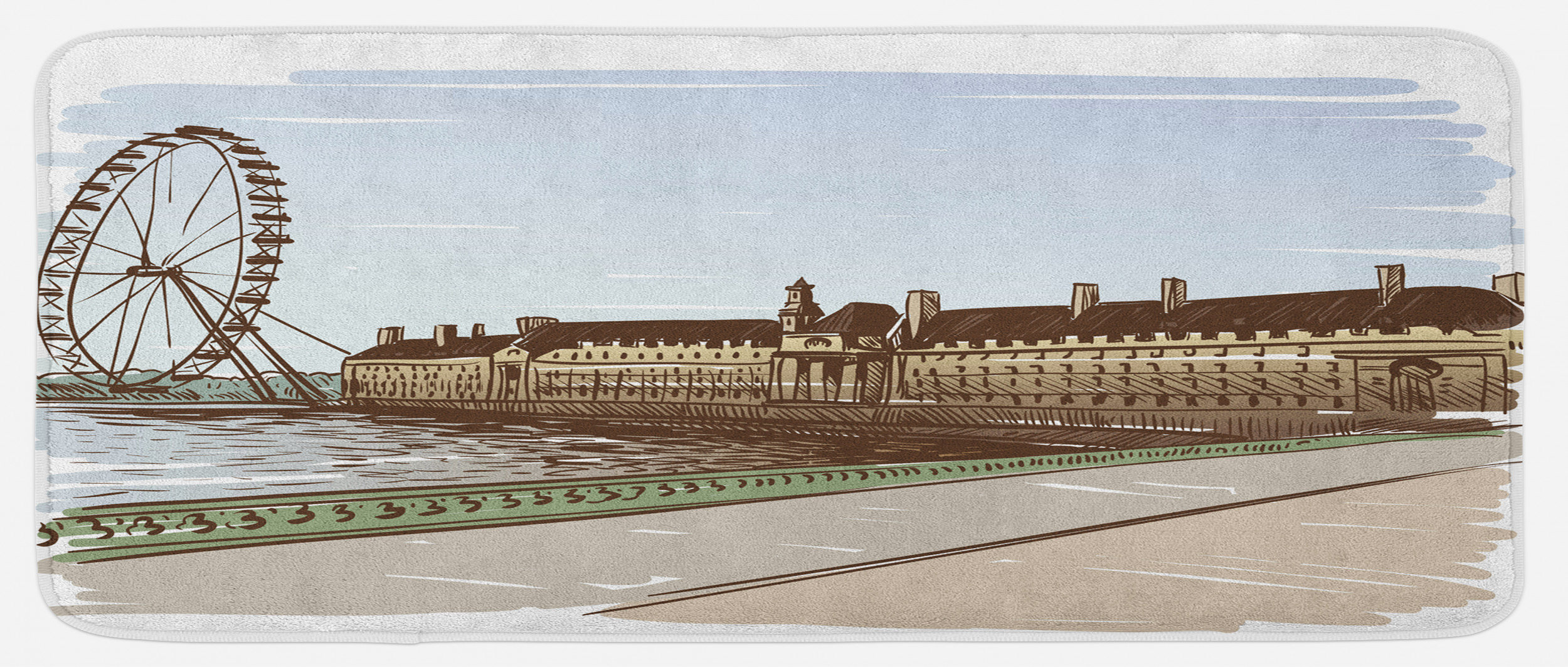 East Urban Home Buckingham Palace Historical Building Thames River ...