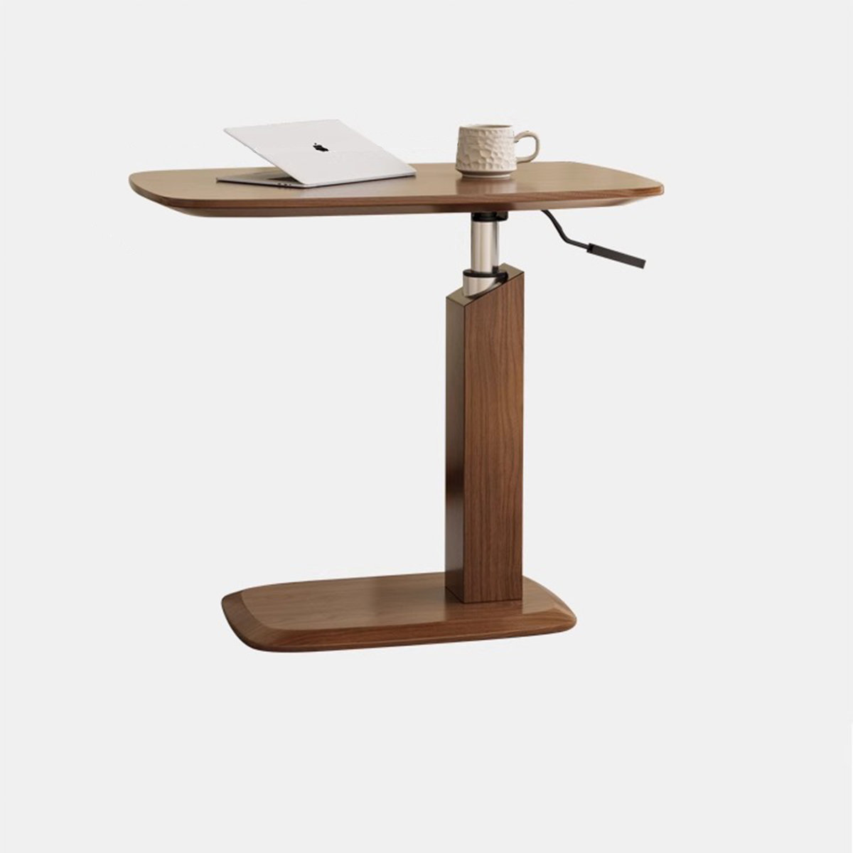 Refineroost Simple Walnut Lift Top Rotating Coffee Table | Wayfair