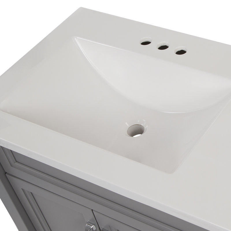 Red Barrel Studio® W0202 36.25'' Free Standing Single Bathroom Vanity ...