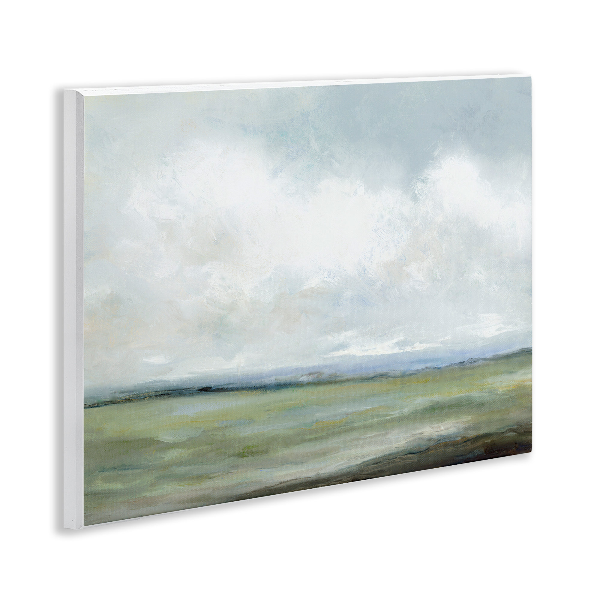 Winston Porter Vast Cloudy Countryside Abstract Wall Plaque Art, design ...