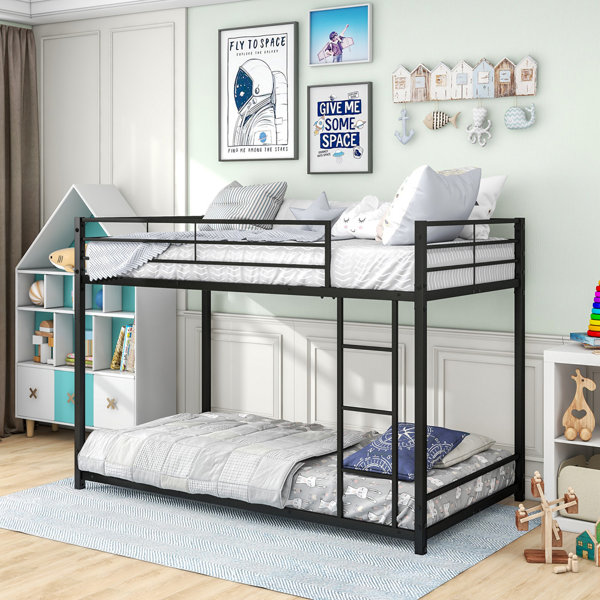 Isabelle & Max™ Bunk Bed (Black) | Wayfair