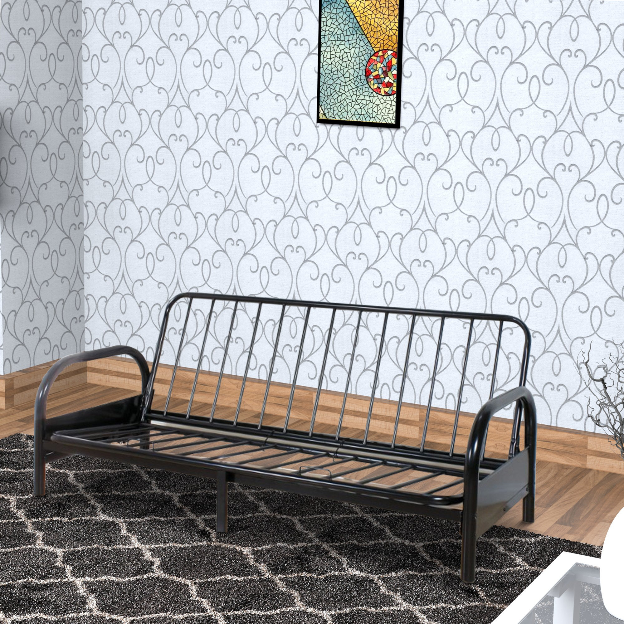 Ebern Designs Beckwith 39" Futon Frame | Wayfair