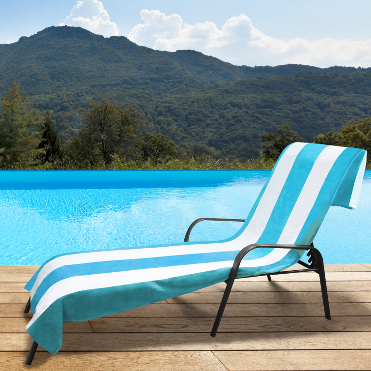 Pool chair on sale towel covers