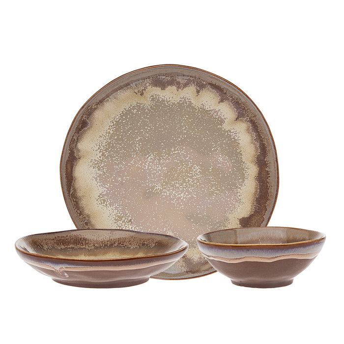 Godinger Silver Art Co Godinger 12 Piece Dinnerware Set, Service for 4 ...