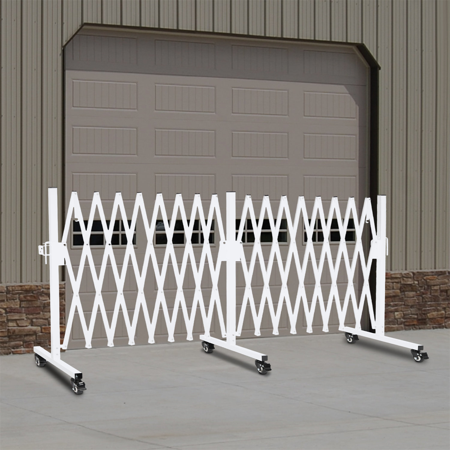 YINXIER Mobile Folding Gate(Black) - Wayfair Canada